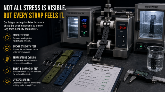 SHX Watch Strap Laboratory Guide | How OEM Watch Bands Survive Tensile ...